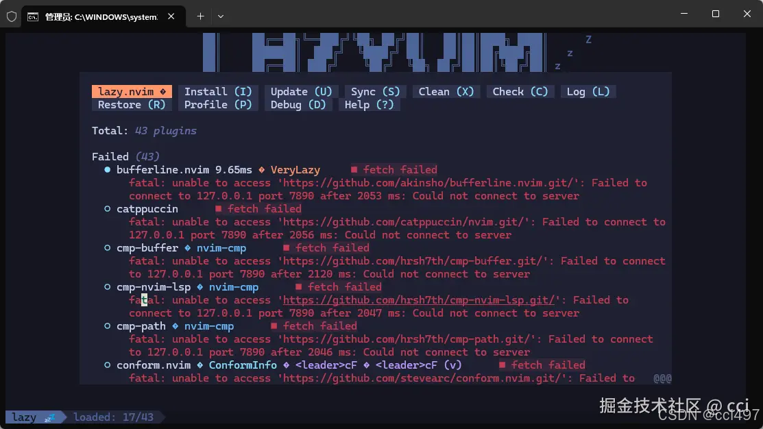 Windows使用Scoop安装Nvim并使用LazyVim配置_windows安装lazyvim-CSDN博客