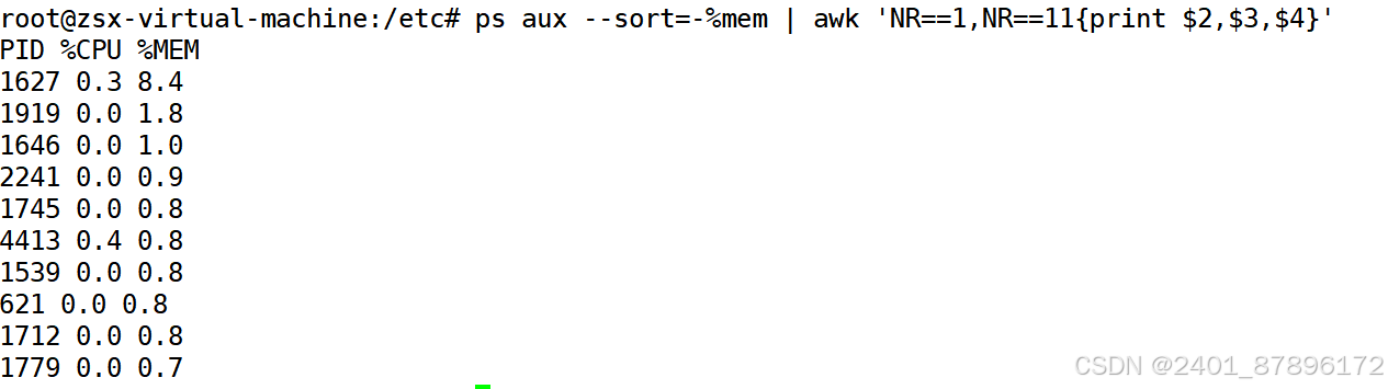 3、awk_awk '{print $2}-CSDN博客