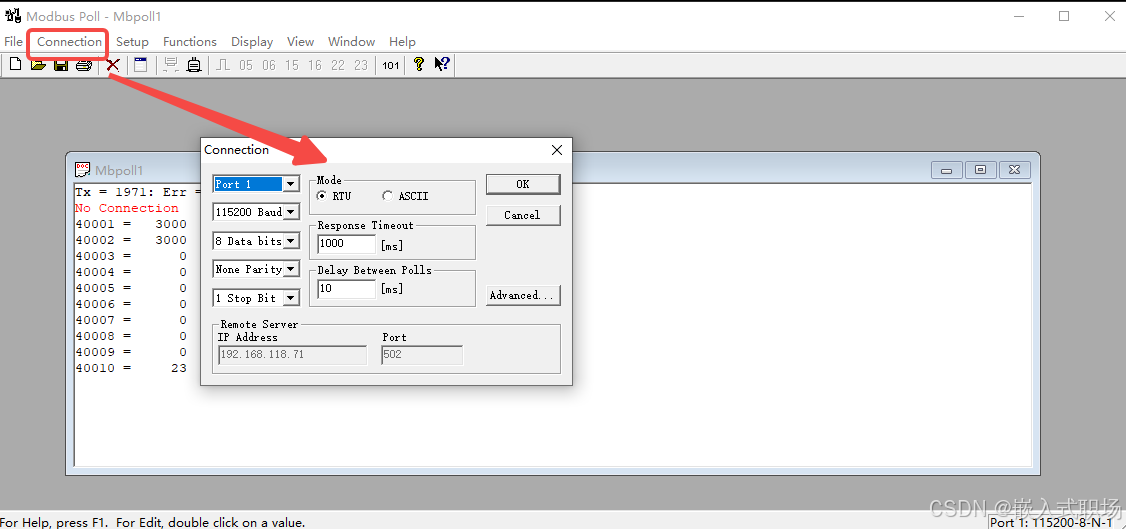 【Modbus】Modbus Poll 与 Slave 使用教程_modbuspoll使用教程-CSDN博客