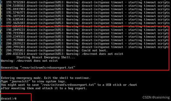 安装centos注意事项_dracut-initqueue timeout -starting timeout scripts-CSDN博客