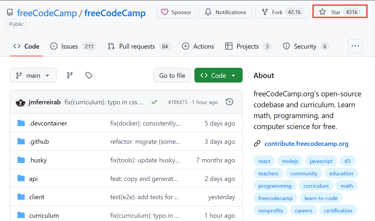 这个GitHub仓库为何有431k star？它如何改变10万人的职业生涯？-CSDN博客