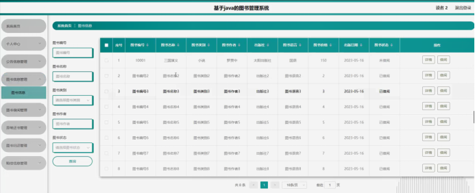 计算机毕业设计java基于java的图书管理系统 基于 Java 技术的图书馆信息化管理系统设计与实现 Java 平台下图书管理系统的开发与