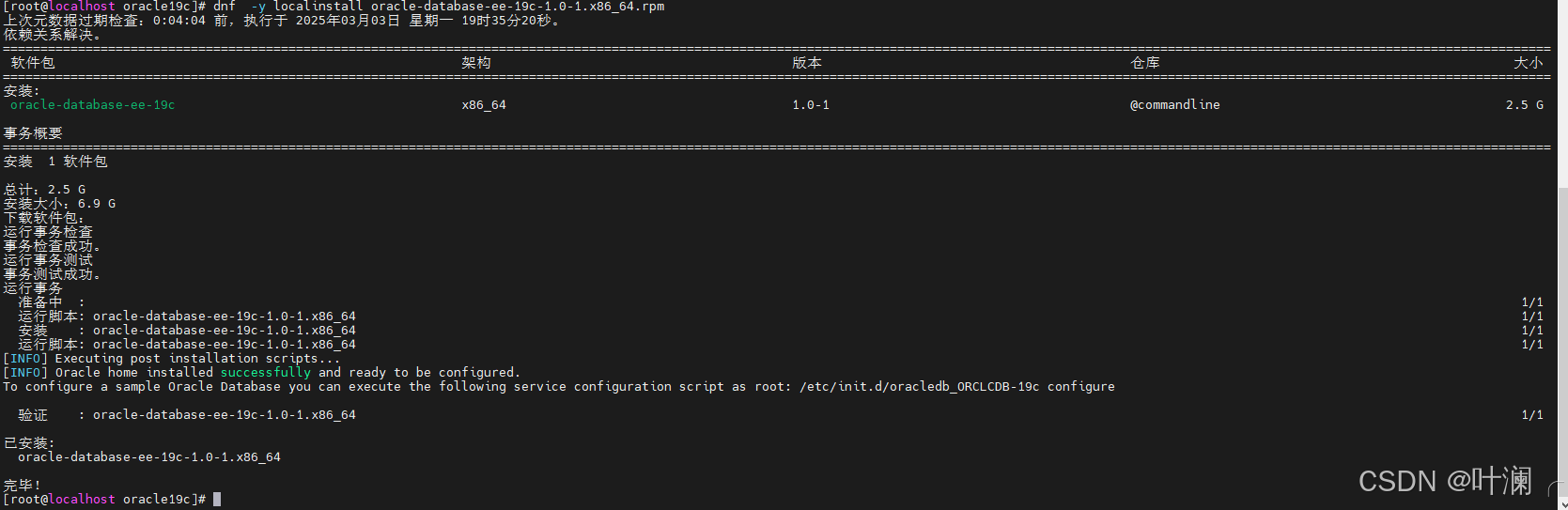 龙蜥Anolis8.9部署Oracle19c_龙蜥8.9安装oracle19c-CSDN博客