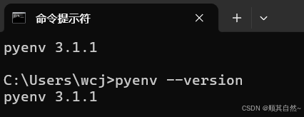Python多版本管理工具——pyenv安装及使用-CSDN博客