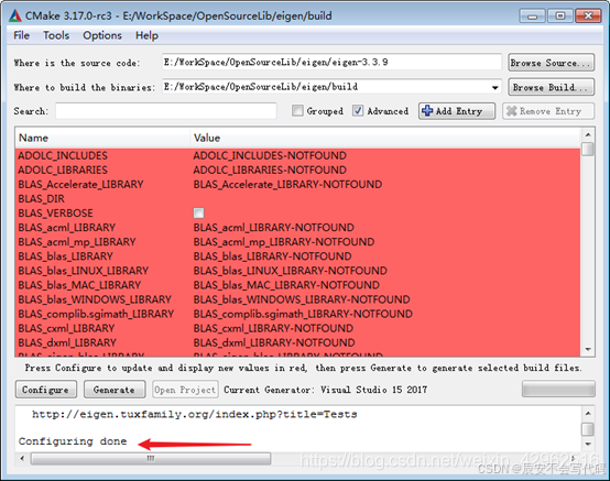 Engin3 安装笔记：Windows安装配置eigen3,利用cmake编译，以及VS2022环境配置详细教程。-CSDN博客