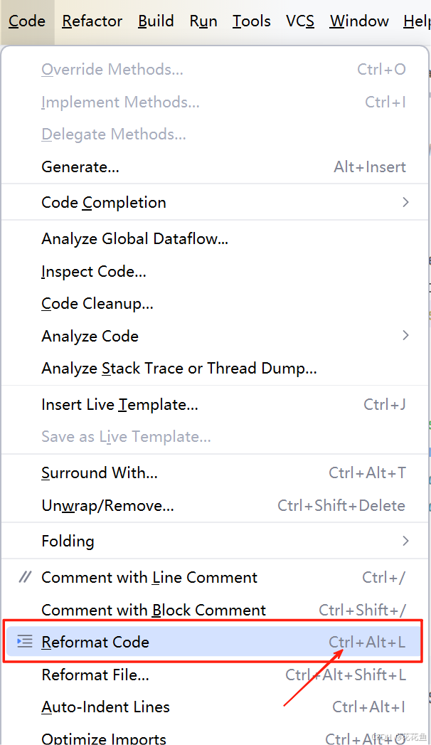 android studio CTRL+ALT+L键，格式化代码有时起作用，有时不起作用_android studio 格式化代码快捷键-CSDN博客
