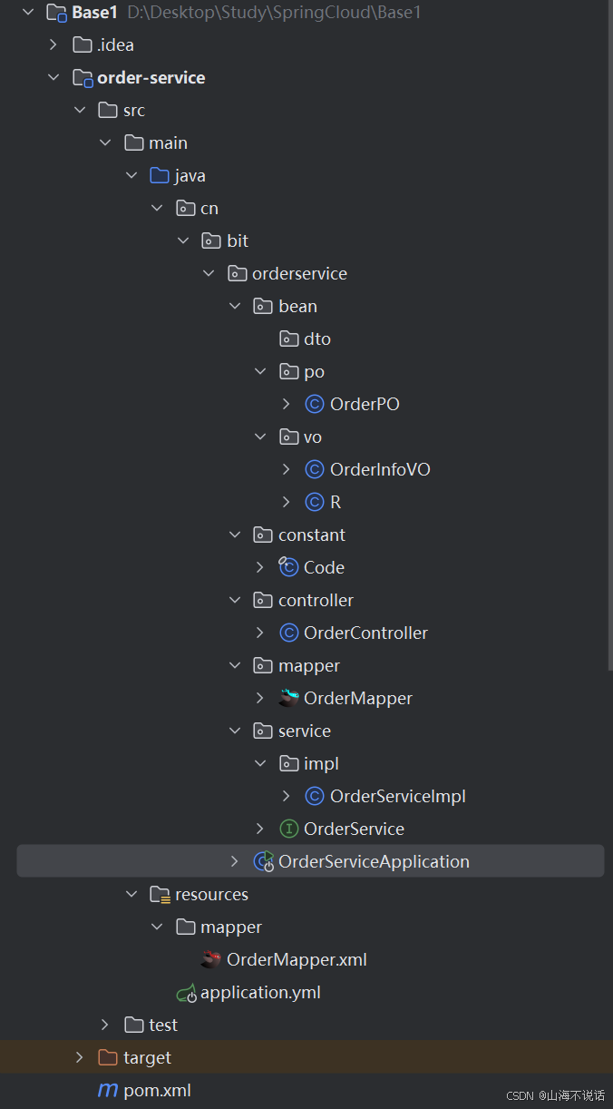 从零搭建微服务项目Base（第1章——微服务模块间调用接口）_搭建一个微服务项目-CSDN博客