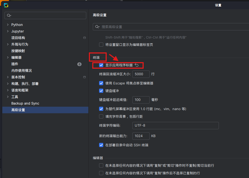 jetbrains全家桶（pycharm idea WebStorm CLion）设置终端自动命名-CSDN博客