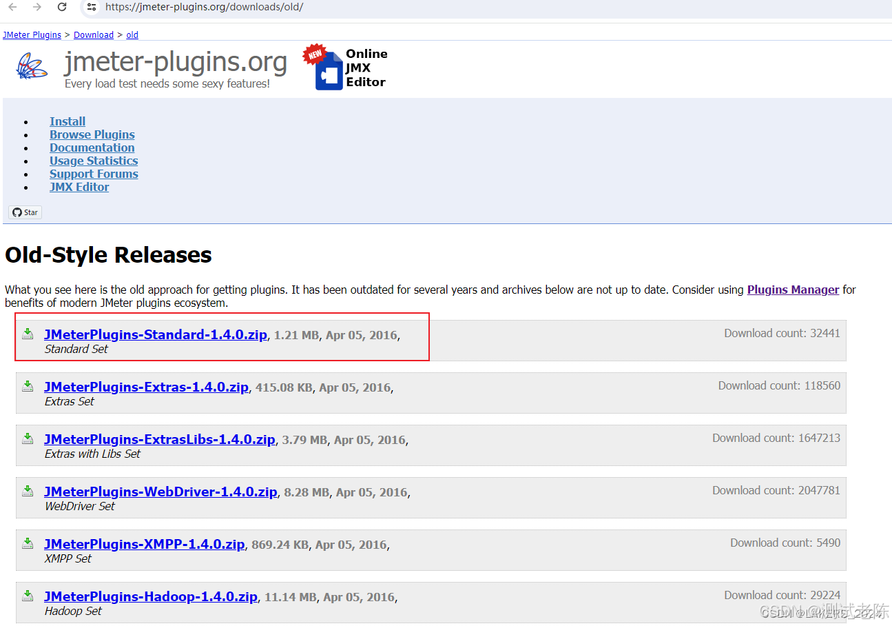 Jmeter插件性能（下载和使用教程）_jmeter插件下载-CSDN博客