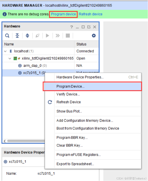[米联客-XILINX-H3_CZ08_7100] FPGA程序设计基础实验连载-04程序的固化和下载_米联客资料下载-CSDN博客