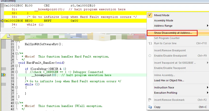 Keil报错：void HardFault_Handler(void) 硬件故障报错解决方法_keil hardfult故障怎么排查-CSDN博客
