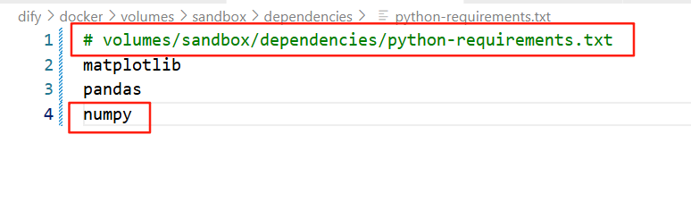 Dify Sandbox 如何安装第三方库（matplotlib / numpy / pandas 通用方法）_dify sandbox如何添加需要的依赖包-CSDN博客
