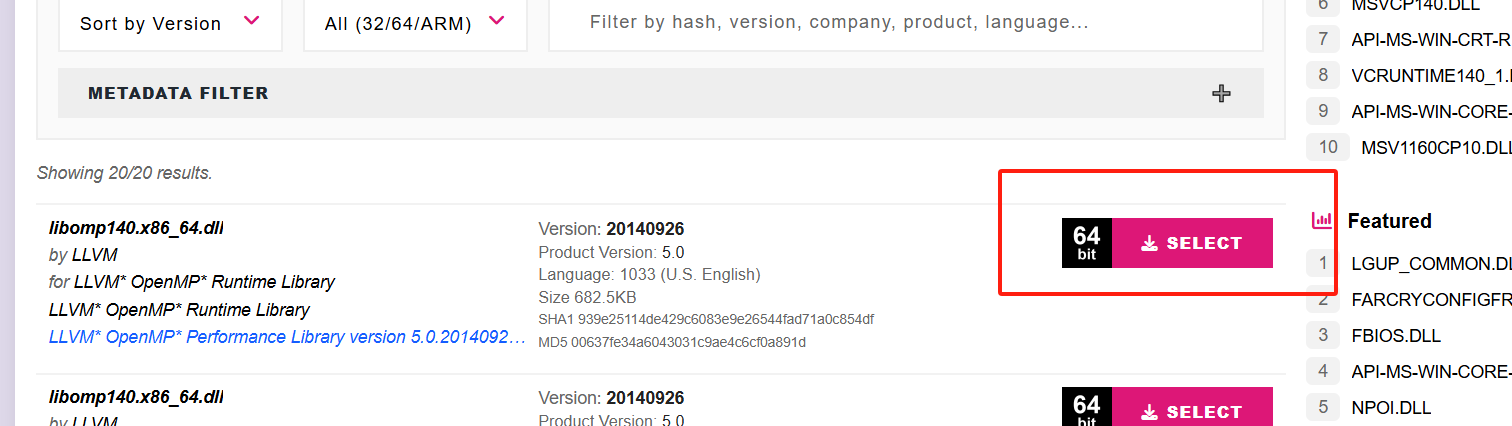 Error loading “C:\Users\xxx\...\fbgemm.dll“ or one of its dependencies._fbgemm.dll" or one of ...