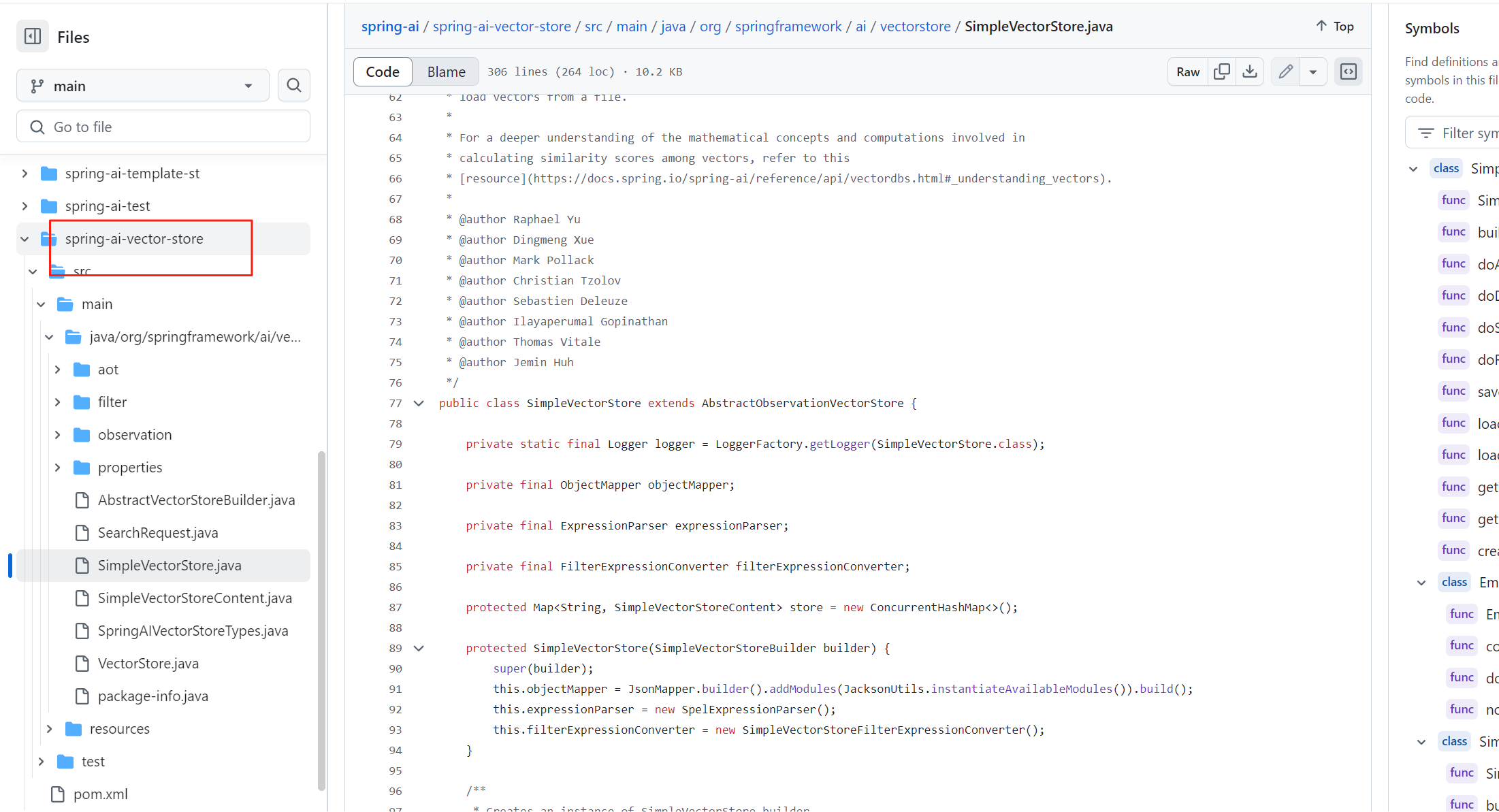 无法解析符号VectorStore？向量数据库包的正确位置！_simplevectorstore-CSDN博客