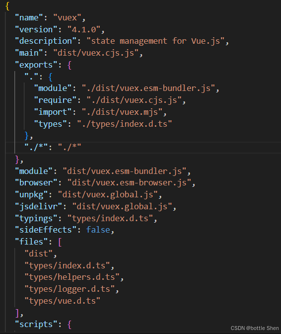 关于Vue3+TypeScript使用Vuex4报错_但在遵守 package.json "exports" 时无法解析此结果。“vuex”库可能需要更新-CSDN博客