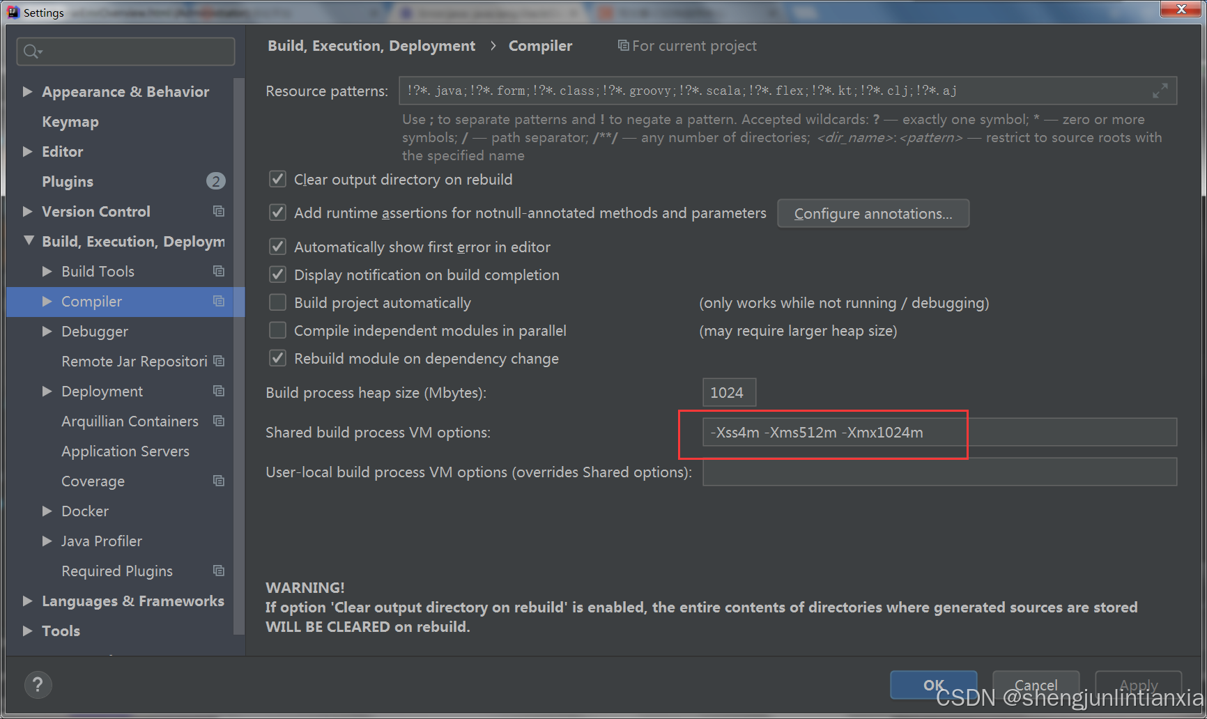 IDEA启动项目时报错Error:java: java.lang.StackOverflowError_java: 系统资源不足。 java: 有关详细信息, 请参阅以下堆栈跟踪。 java ...