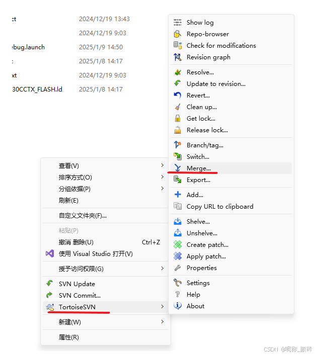 svn--reverse merge 反向合并-CSDN博客