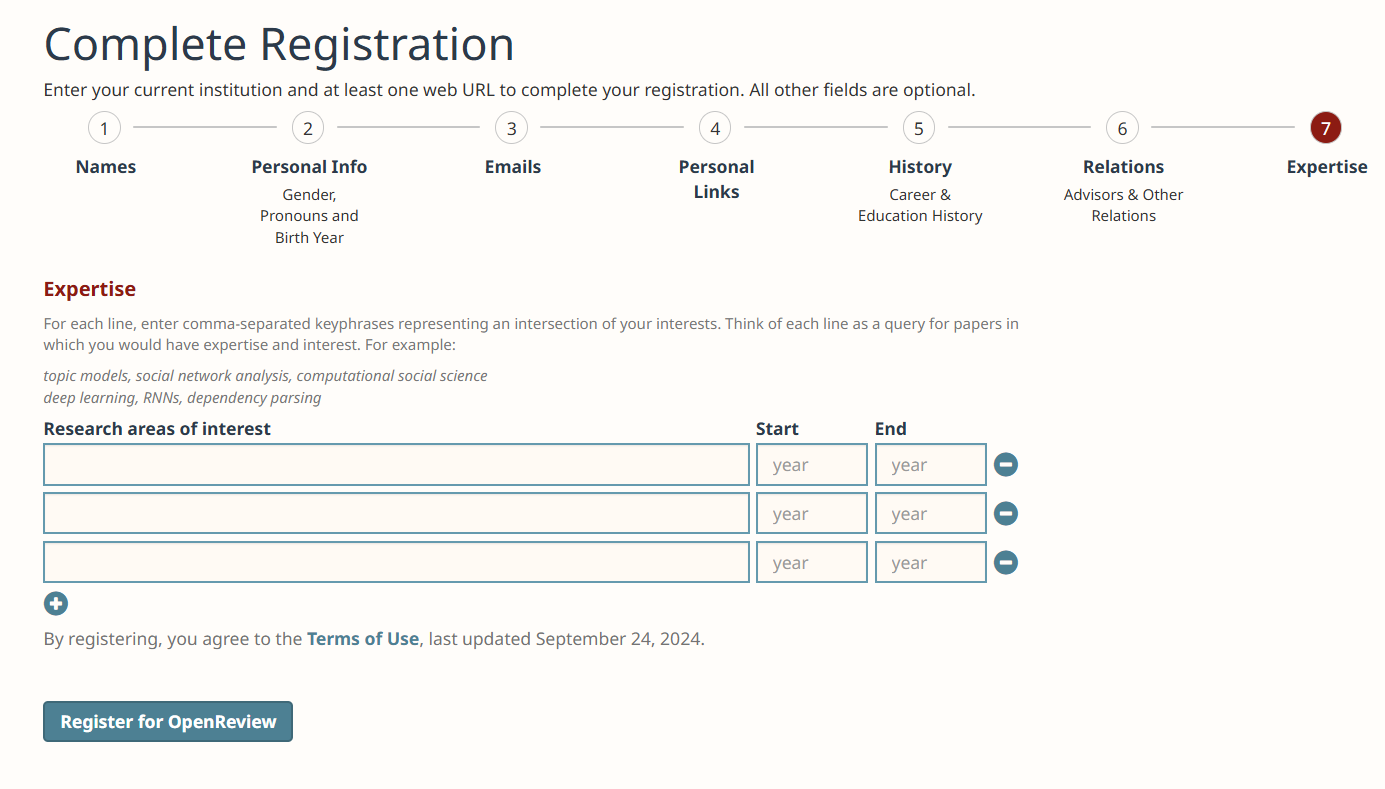 Openreview注册流程-CVPR-CSDN博客