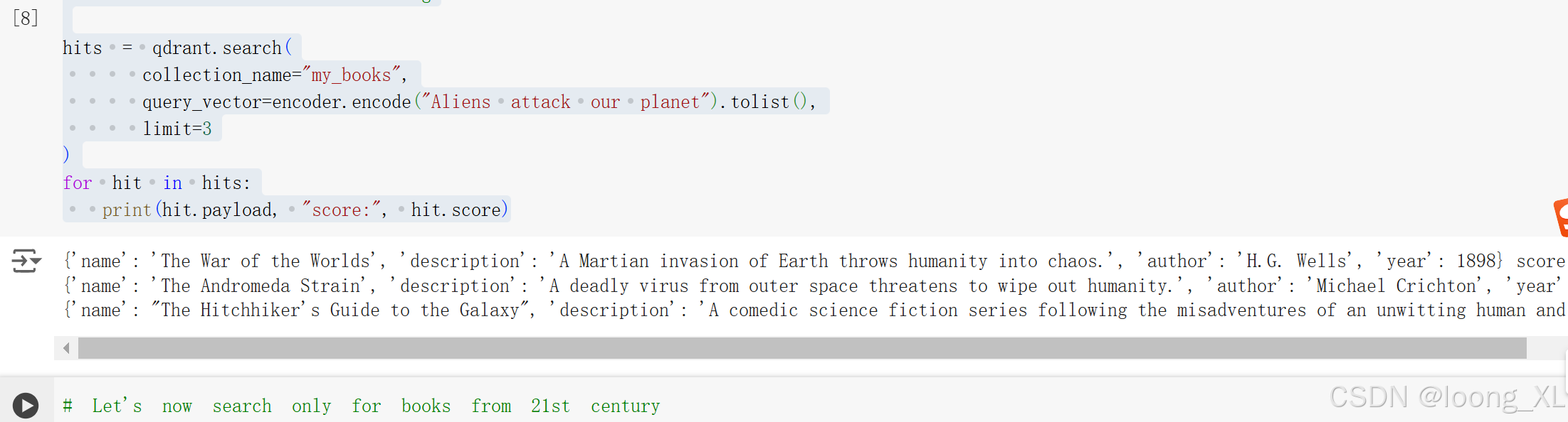 qdrant 向量库使用；查询、更新与插入_qdrant 查询-CSDN博客