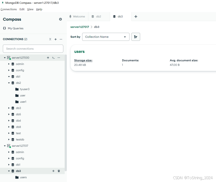 全网最详细mongodb数据备份恢复迁移,mongodbcompass官方标配版 Csdn博客 3421
