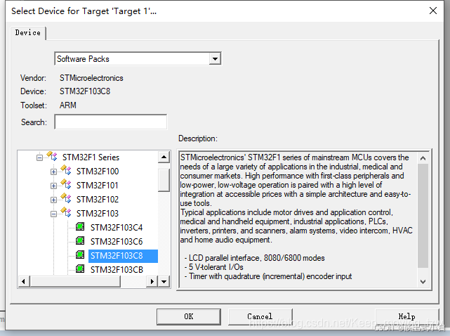 STM32F103的0基础搭建&&载入程序_stm32f103r6软件加载方法步骤-CSDN博客