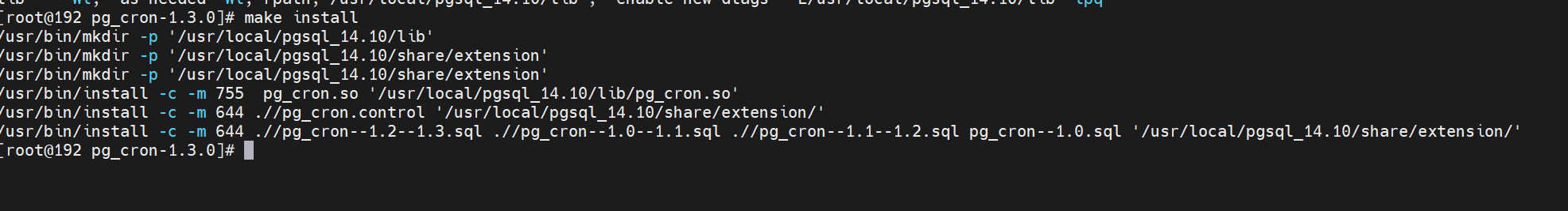 PostgreSQL【拓展篇】01：pg_cron 定时任务插件的安装_postgresql 定时任务-CSDN博客