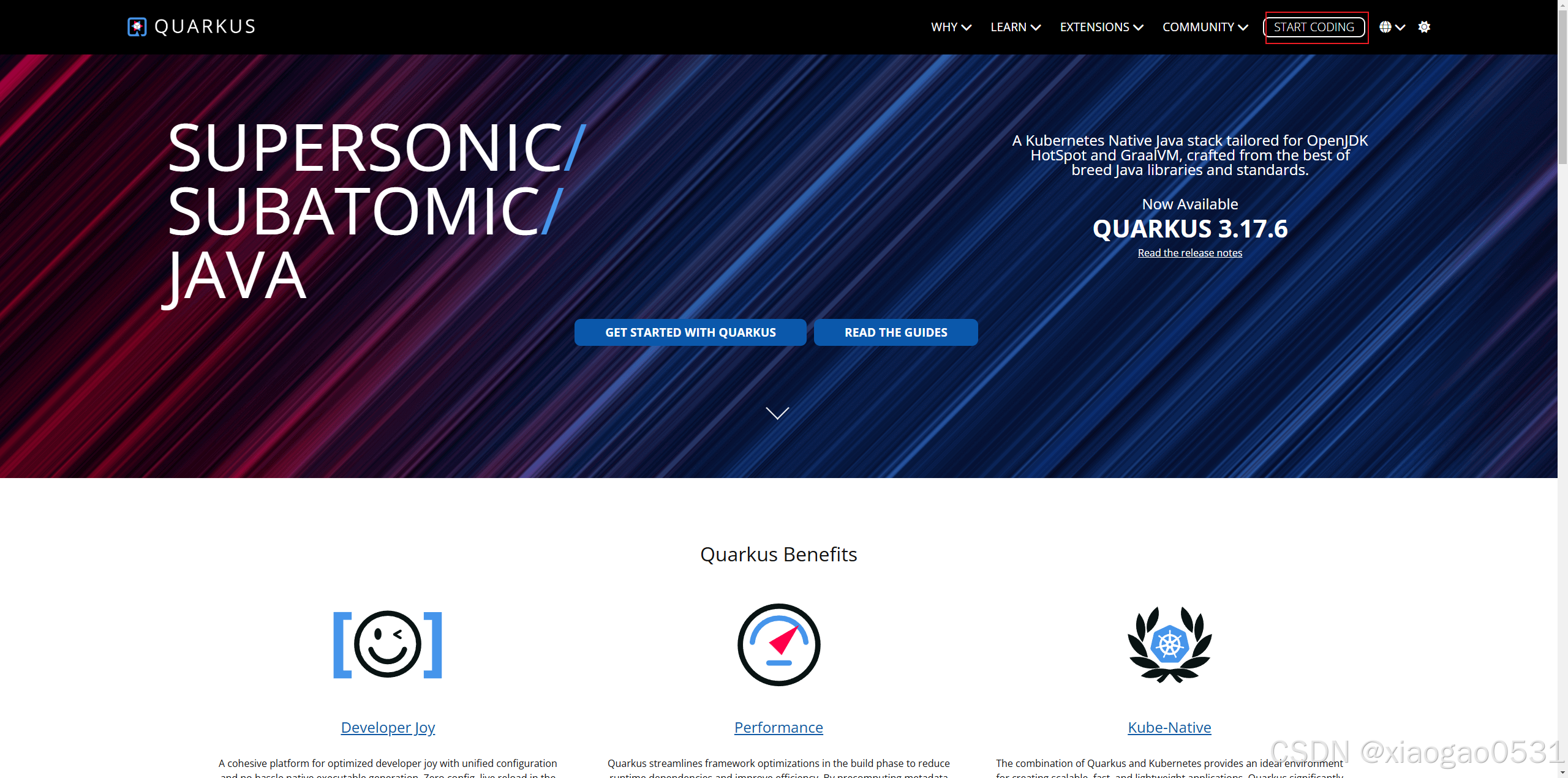 Quarkus学习记录（三）脚手架搭建_quarkus脚手架-CSDN博客