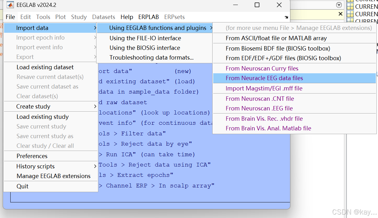研一脑电小白日记 之 预处理脑电数据_neuracle eeg data-CSDN博客