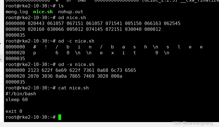 od 命令介绍和使用案例_od命令-CSDN博客