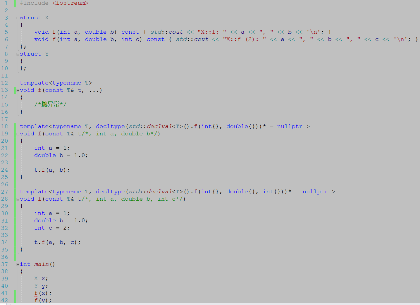 decltype在函数模板重载里的应用（省流：不够理想）-CSDN博客