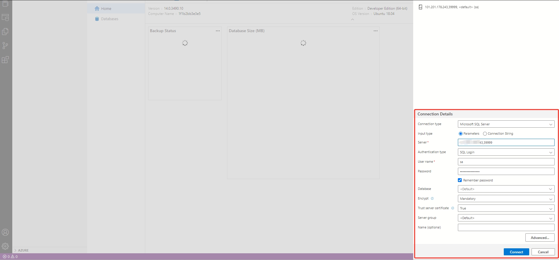 Docker 部署 SQL Server 2017 操作指南_docker sqlserver 2017-CSDN博客