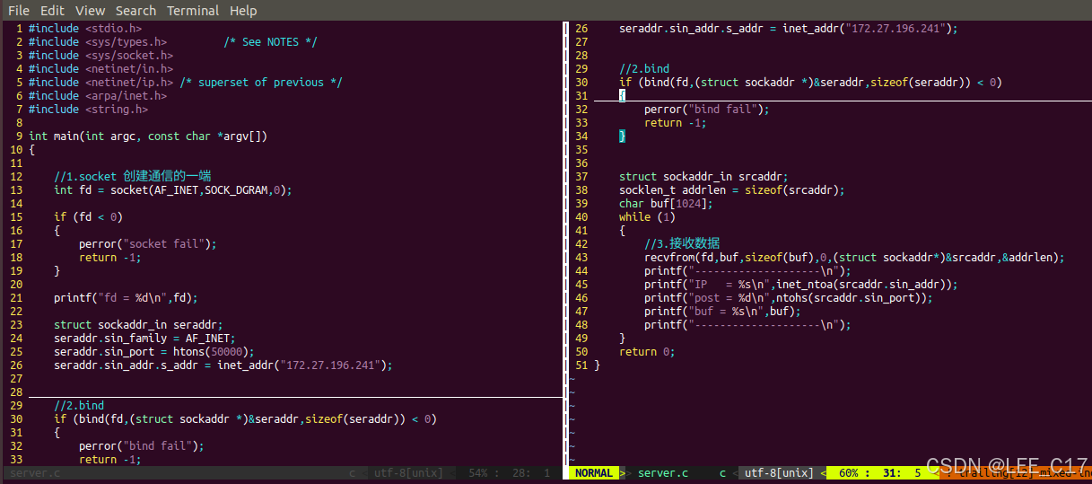 udp recvfrom函数 tcp c/s模型-CSDN博客