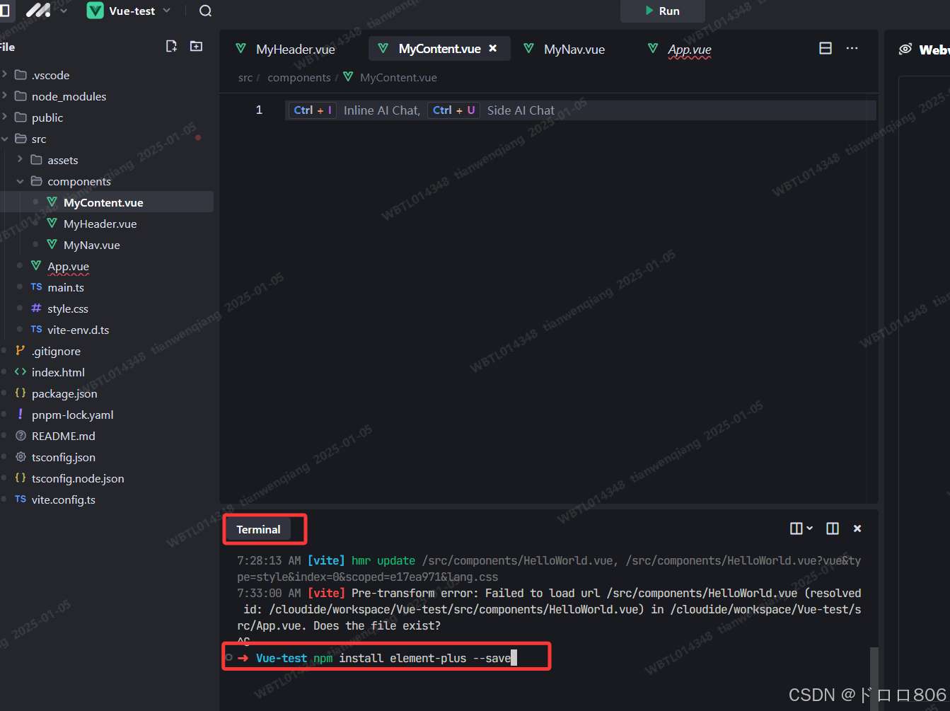Vue3实现组件化开发_vue3 组件开发-CSDN博客
