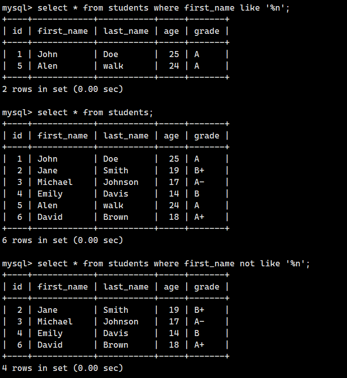 【MySQL】表的查询操作——SELECT_mysql select-CSDN博客