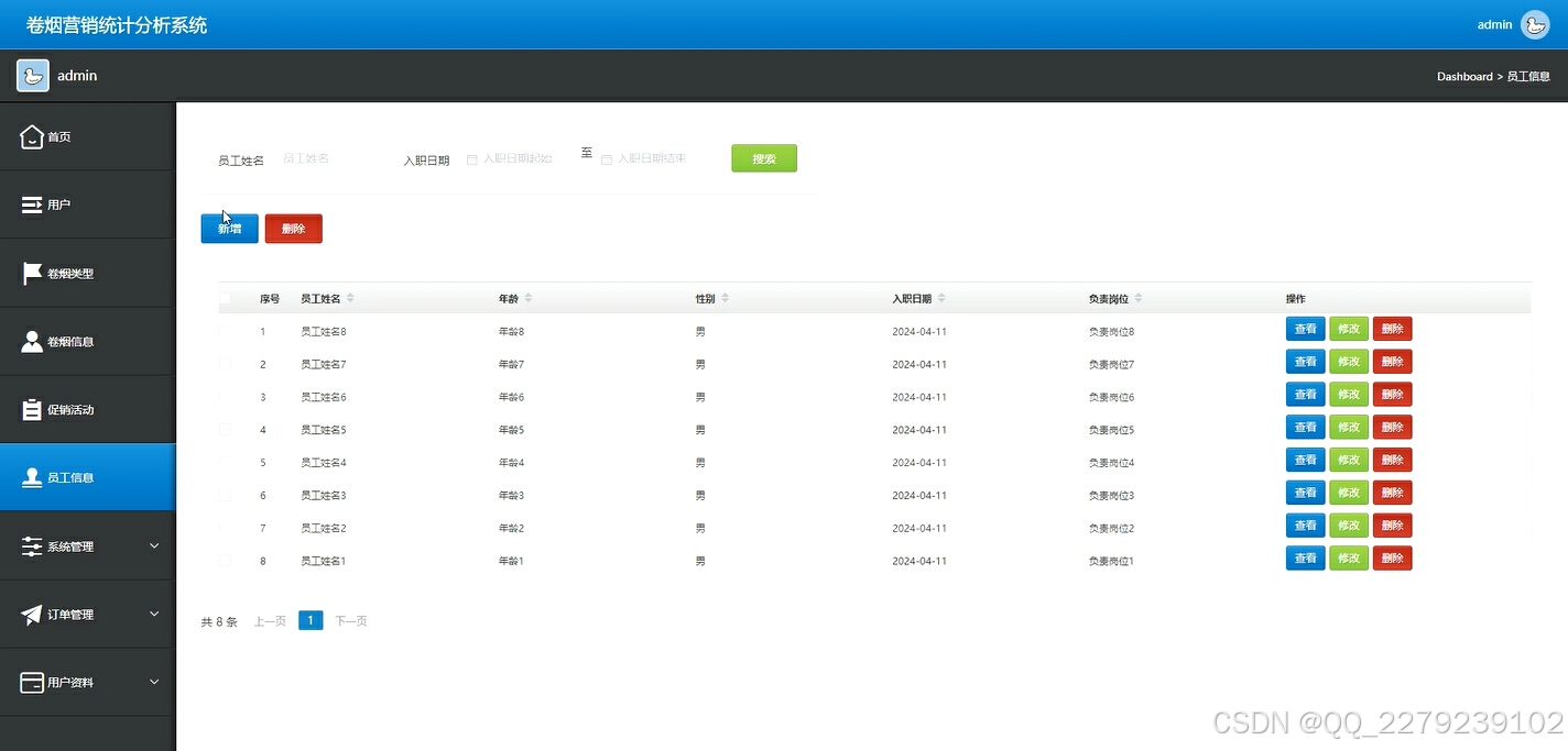 129基于java ssm springboot香烟卷烟营销统计分析系统香烟商城促销活动（源码+文档+运行视频+讲解视频）-CSDN博客