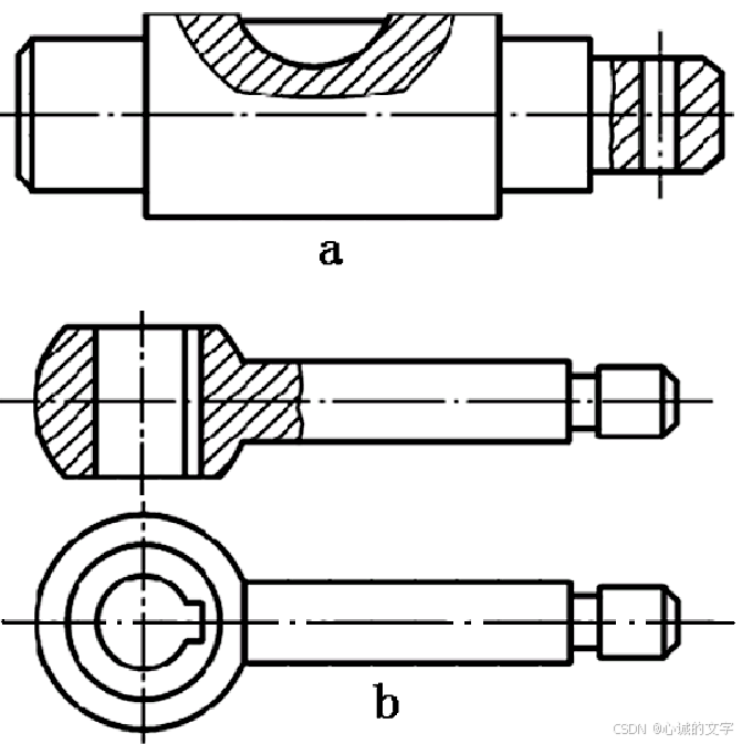 CAXA实体设计2025工程图：局部剖视图_caxa局部视图-CSDN博客
