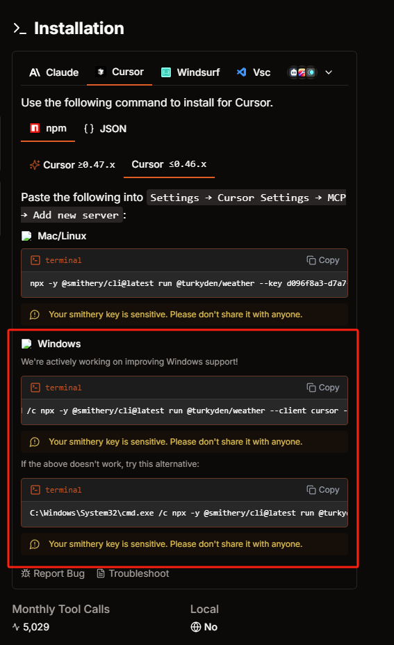 windows上用Cursor接入MCP，Node.js安装好的情况下依然报错Client Closed_cursor mcp client closed-CSDN博客