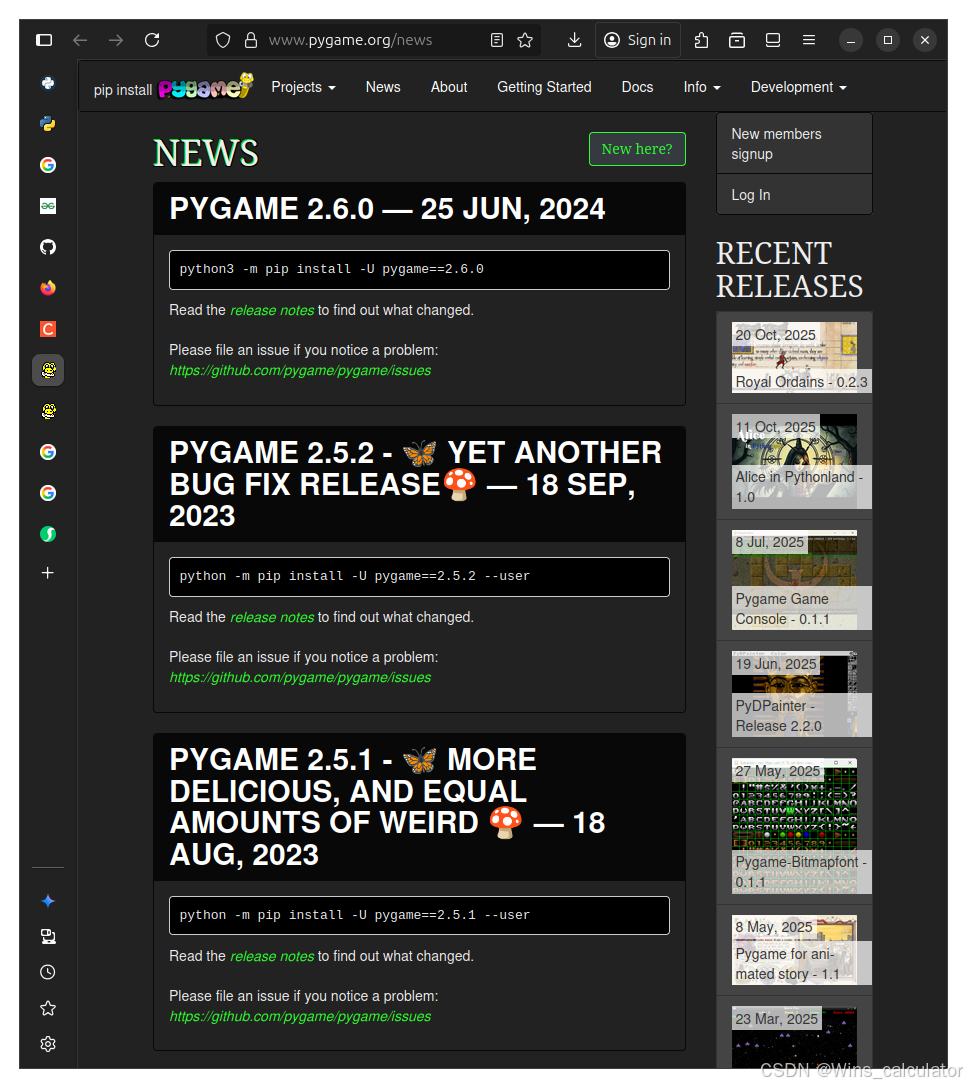 Playing Python by importing pygame-CSDN博客