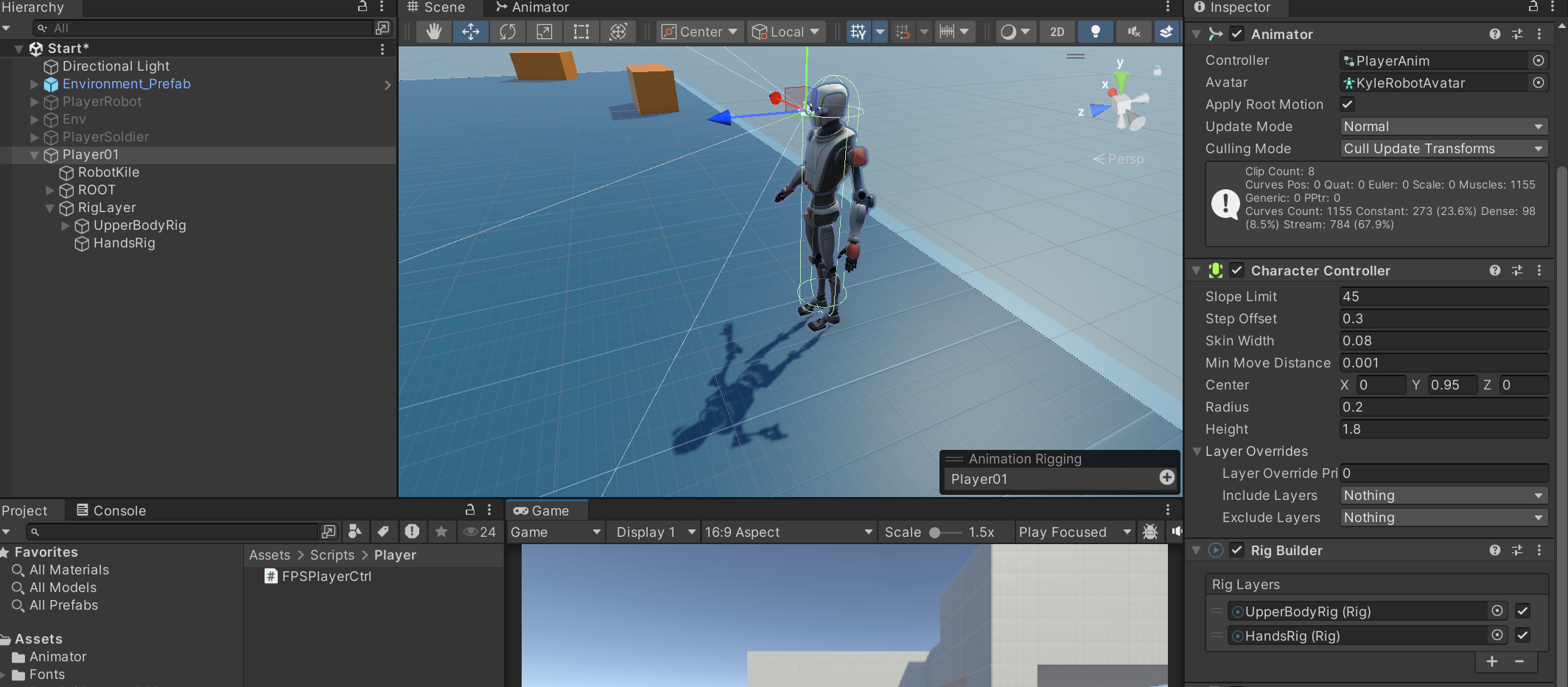 Unity2022（LTS）IK控制（二）手部枪械IK控制_unity ik constructor-CSDN博客