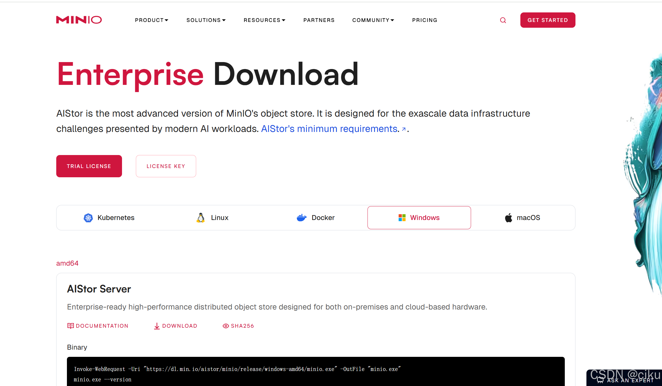 Minio Community Edition windows安装和启动_minio社区版-CSDN博客
