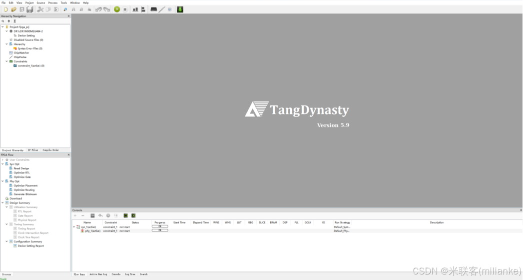[米联派-安路飞龙DR1-FPSOC] FPGA基础篇连载-02使用安路TD开发工具创建FPGA工程_dr1m90geg484-CSDN博客