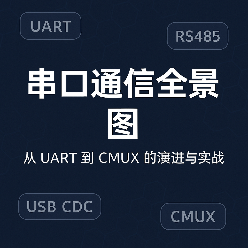 [特殊字符] 串口通信全景图：从 UART 到 CMUX 的演进与实战_uart cmux-CSDN博客