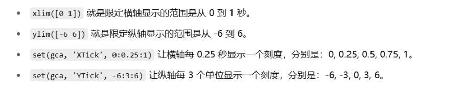 matlab知识10：xlim（）与ylim（）与XTick_matlab xlim-CSDN博客