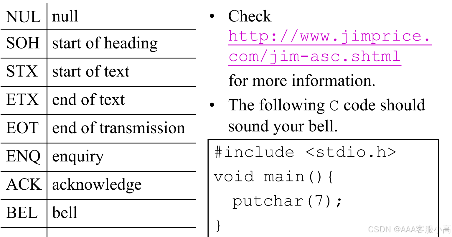 101 - Lecture 5_alphanumeric characters-CSDN博客