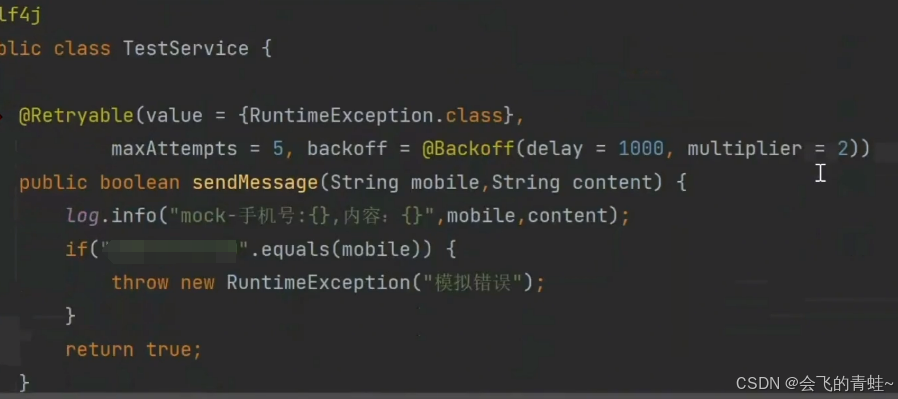SpringBoot接口或方法如何优雅的进行失败重试_spiring-retry-CSDN博客