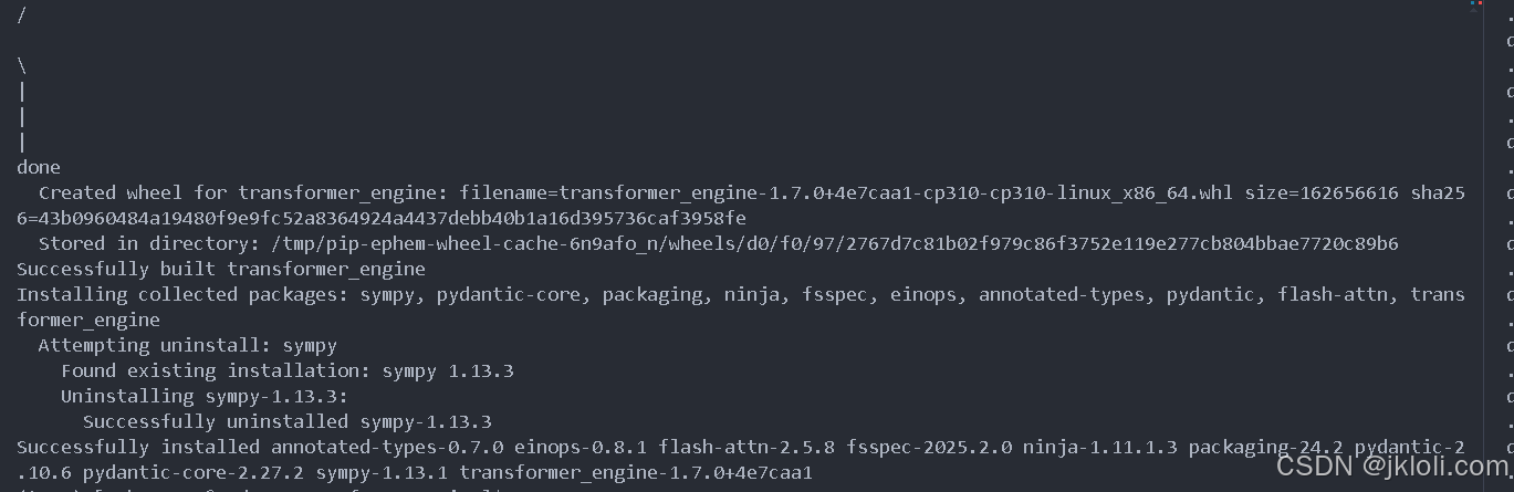 centos安装transformer_engine教程_安装transformer-engine-CSDN博客