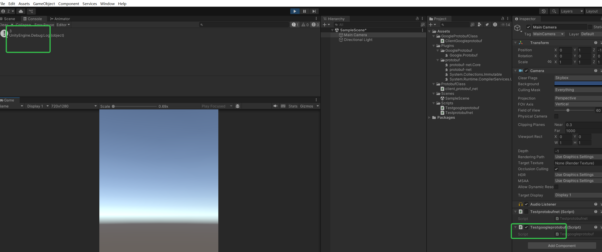 Unity中使用Protobuf教程，照着做，有手就行，从零开始，超简易上手版（包含Protobuf-net和Google.Protobuf ...