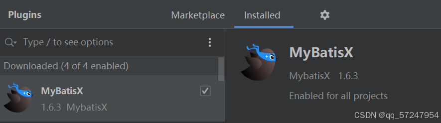 idea2021安装插件报错Plugin “MyBatisX“ was not installed: Cannot download_plugin "mybatisx" was not ...