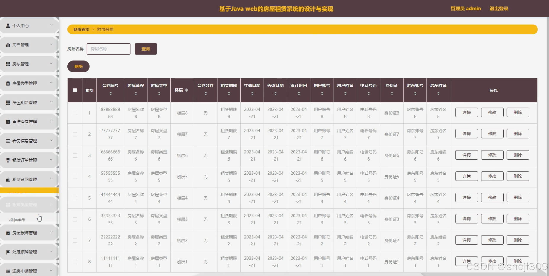 Ssmvue基于web的房屋租赁系统的设计与实现【开题程序论文】 计算机毕业设计 Csdn博客