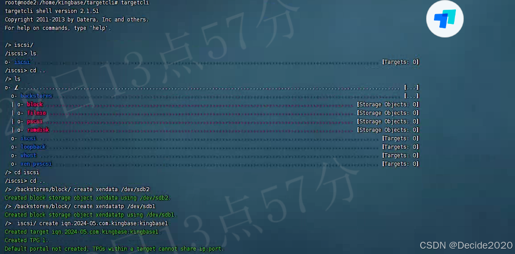 targetcli搭建iscsi-CSDN博客